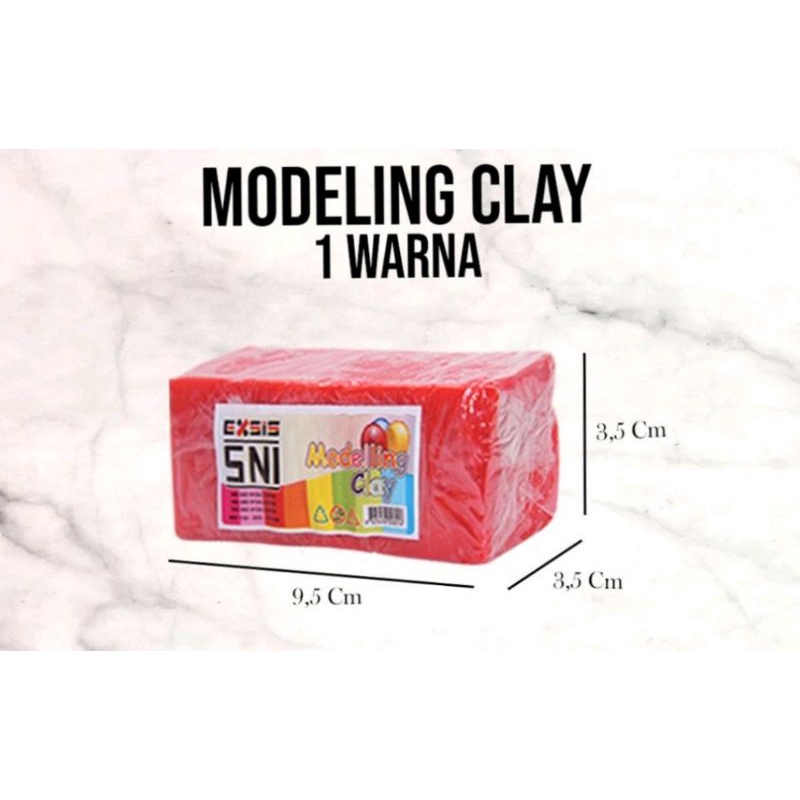 Jual MODELING CLAY / LILIN MALAM BESAR 1 WARNA / LILIN EDUKASI / LILIN ...