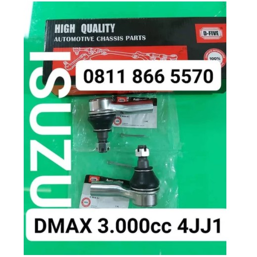 Jual TIE ROD TE ROT END EN ISUZU DMAX D MAX 3000cc 3.000cc 3.0cc 4JJ1 ...