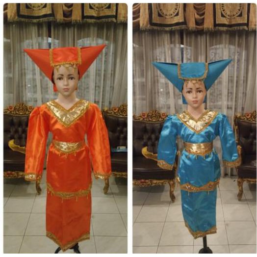 Jual Pakaian adat padang anak baju sumatra Lk/Pr | Shopee Indonesia