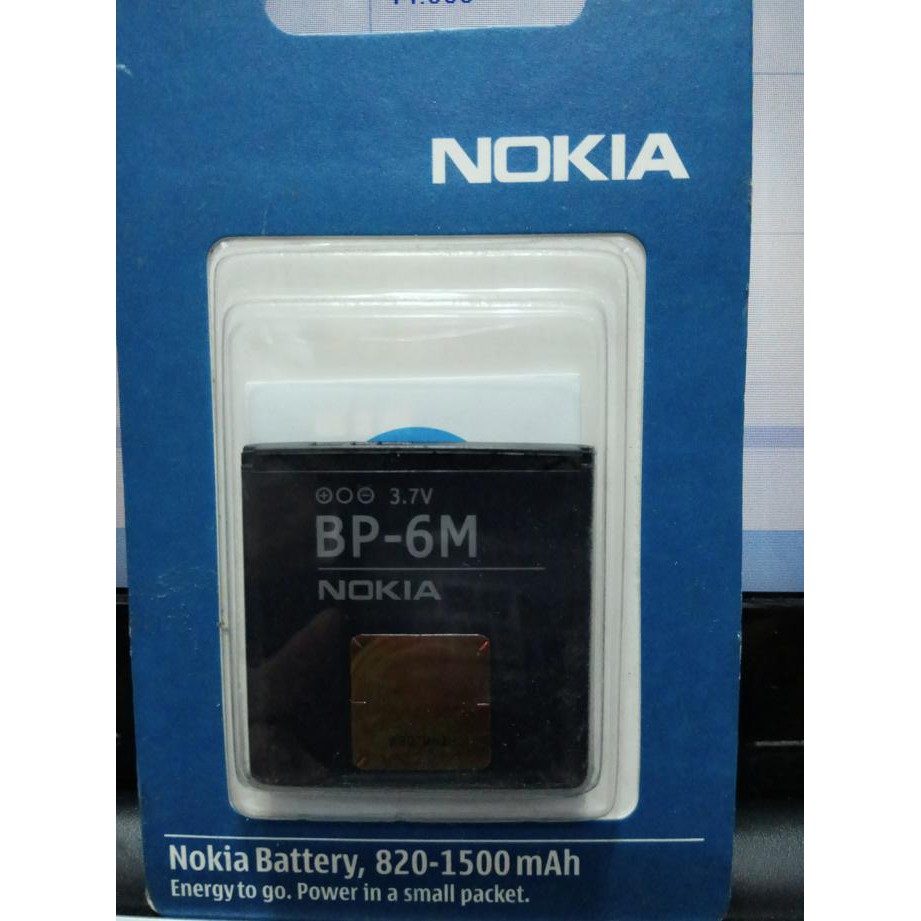 Jual baterai batt nokia bp6m bp-6m utk n73 9300 | Shopee Indonesia