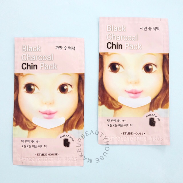 Jual ETUDE HOUSE Black Charcoal Chin Pack | Shopee Indonesia