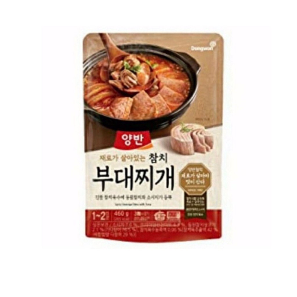 Jual Dongwon Yangban Budae Jjigae 460g - Sup Khas Korea | Shopee Indonesia