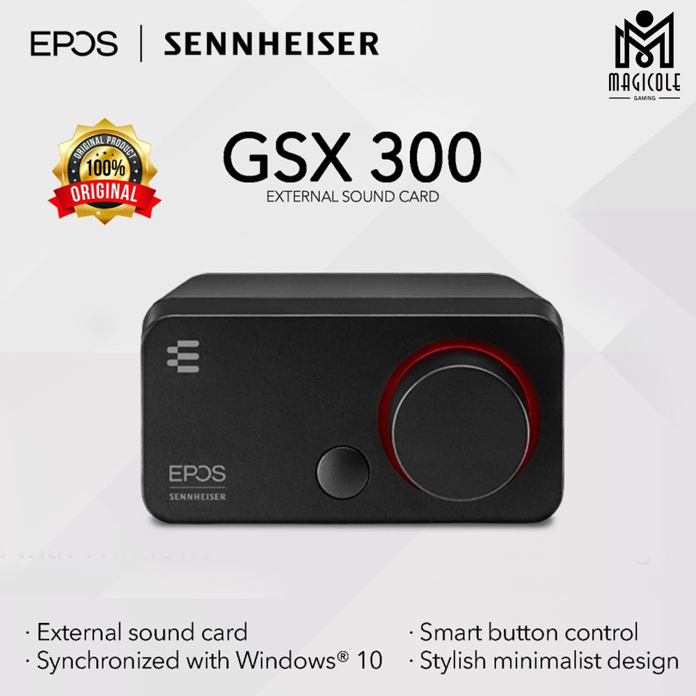 Jual EPOS - GSX 300 External Sound Card - Black | Shopee Indonesia