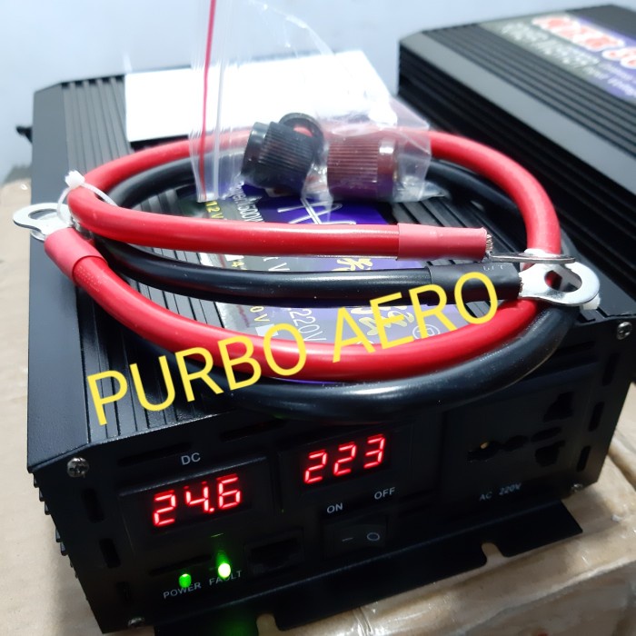 Jual Promo Inverter Psw 1500W 24Volt 24Vdc To 220Vac Pure Sine Wave ...