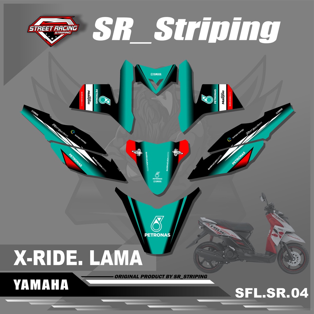 Jual Sticker Decal Full Body X-RIDE LAMA/OLD - Sticker Decal X-RIDE ...