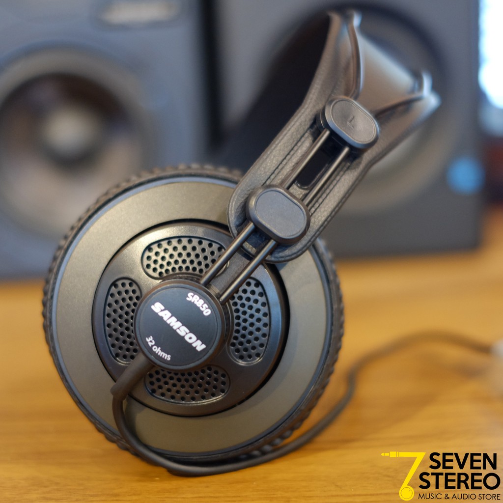 Jual Samson SR850 Unpack - Professional Studio Reference Headphone ...