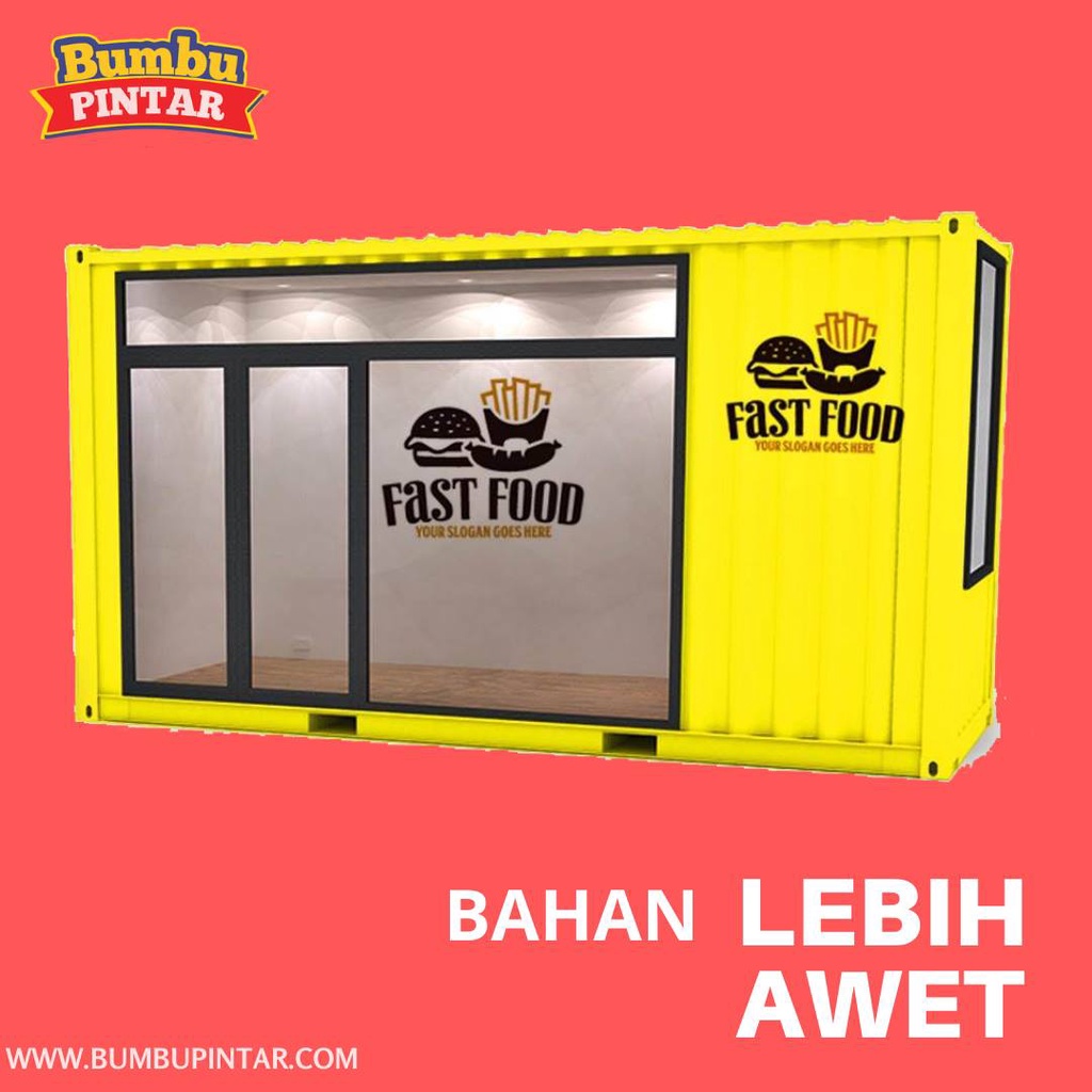 Jual Gerobak Booth Usaha Semi Kontainer | Shopee Indonesia