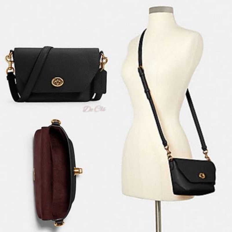 Jual COACH Karlee Leather Crossbody | Shopee Indonesia