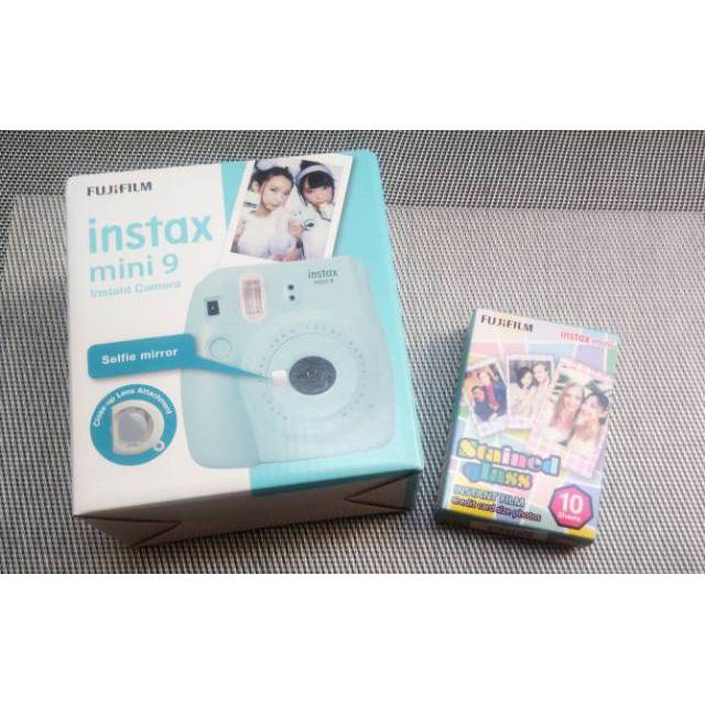 Jual NEW!! Instax mini 9 + Hard Case + Instax Mini Paper (1 SET BARU ...