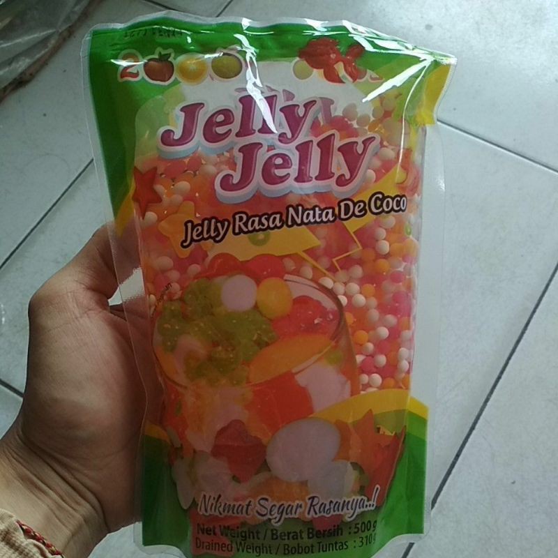 Jual Jelly rasa nata de coco 500 gram | Shopee Indonesia