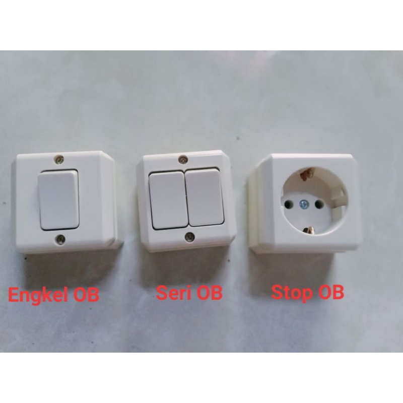 Jual Saklar Broco OB/engkel IB/seri IB/stop IB | Shopee Indonesia