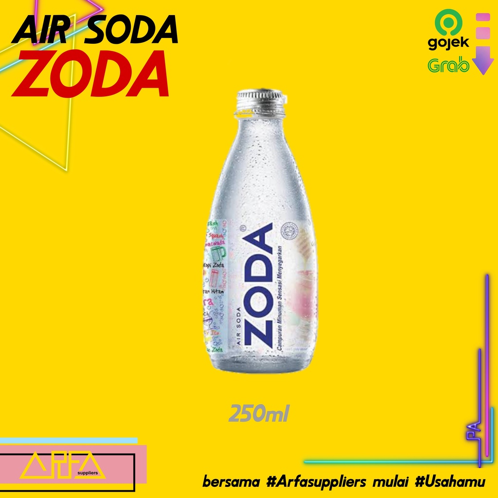 Jual Air Soda Zoda 250ml | Shopee Indonesia