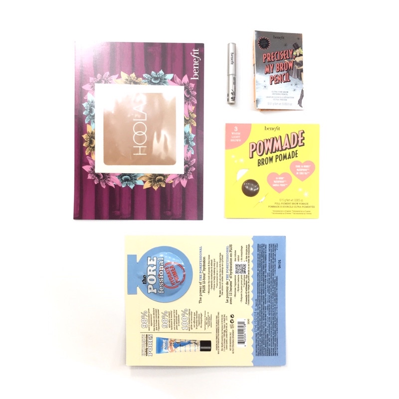 Jual Take All Benefit Samples Set (Hoola, Porefessional, Brow Powmade ...