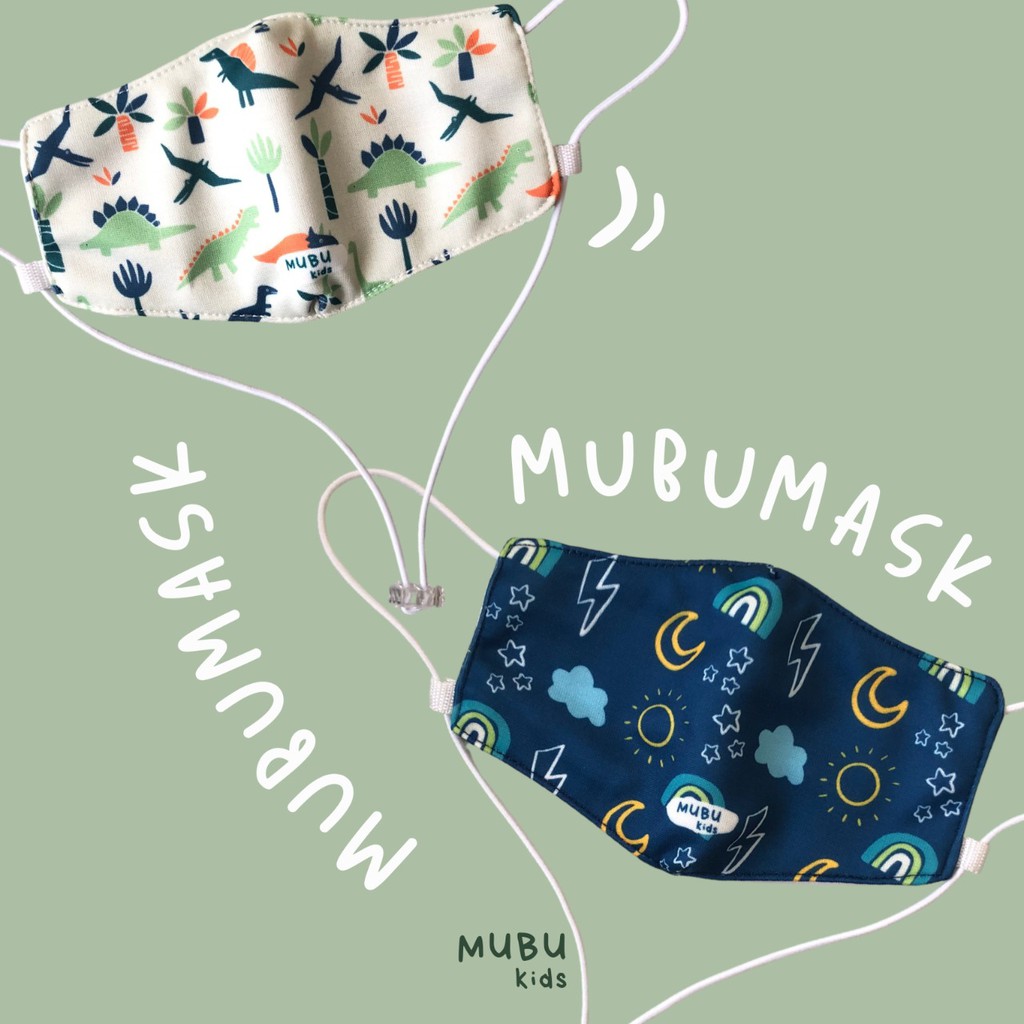 Jual MUBU Kids - MUBU MASK (Masker Anak 3 Lapis) | Shopee Indonesia