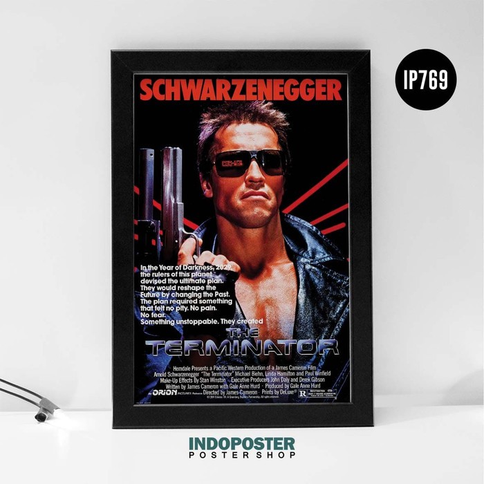 Jual Poster Hiasan Dinding Film Terminator 1 PIPIMOCI A3 45X30cm ...