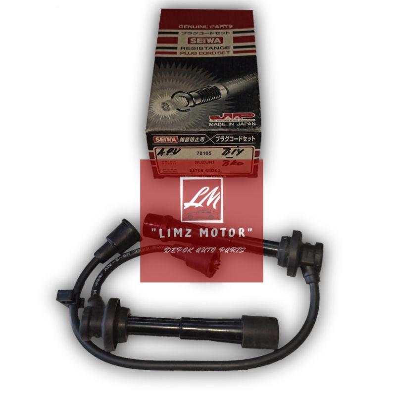 Jual Cable Cord-Kabel Busi Suzuki APV & Futura Injection Seiwa Japan ...
