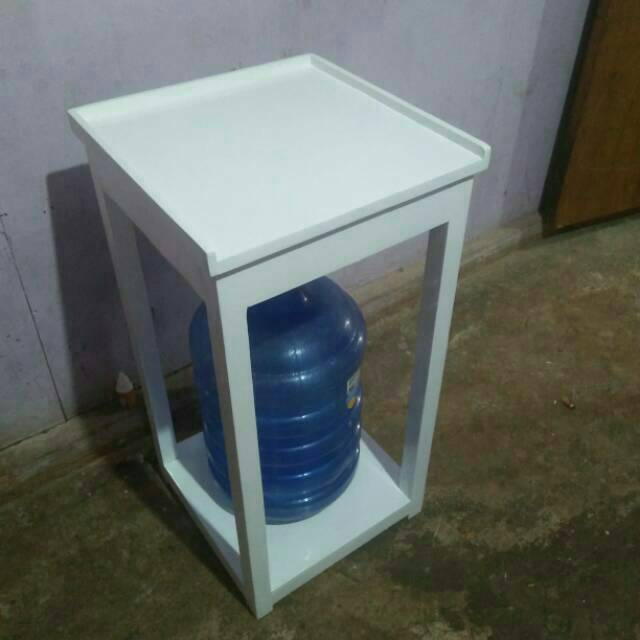 Jual meja dispenser kayu galon minimalis | Shopee Indonesia