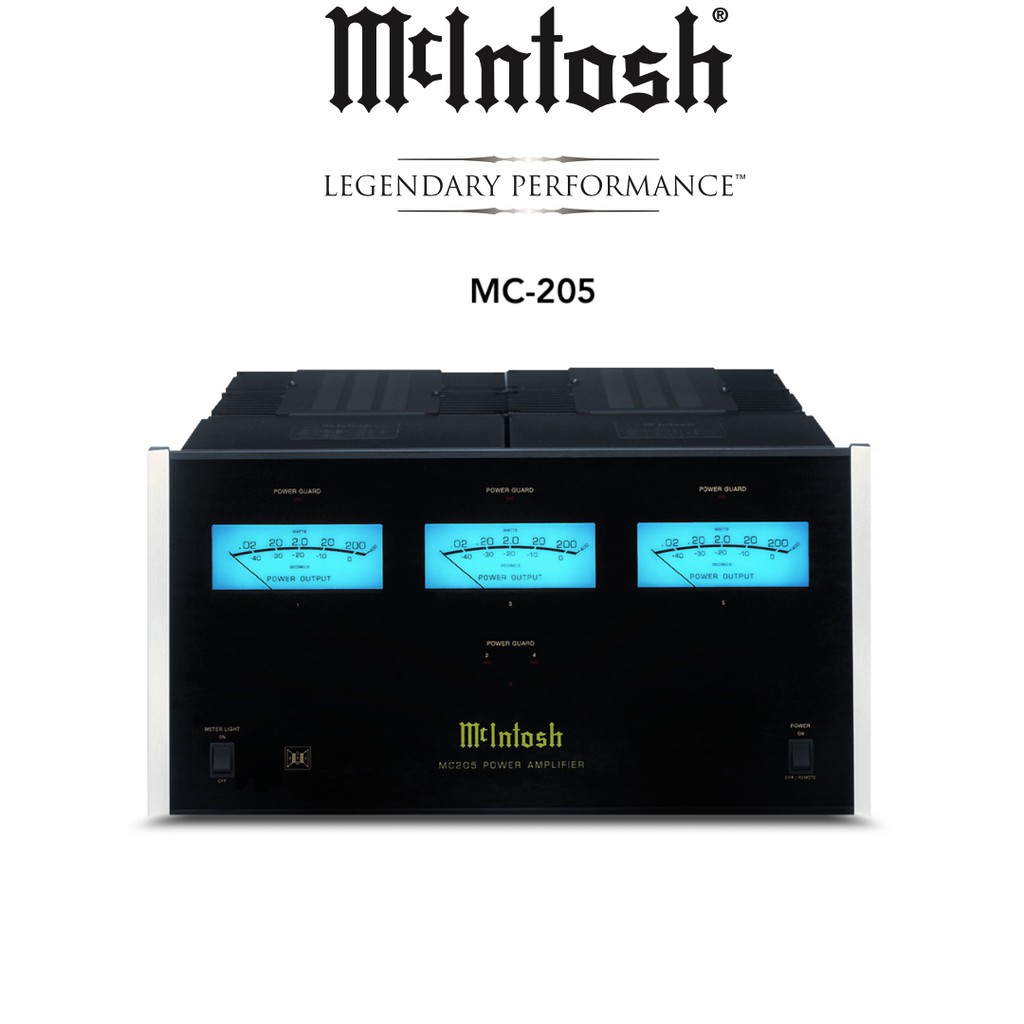 Jual McIntosh MC205 5 channel multi kanal power amplifier | Shopee ...