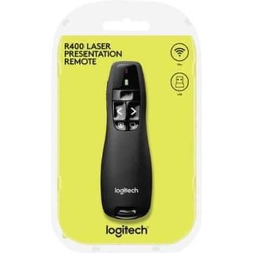 Jual Laser Pointer Logitech R400 - Wireless Presenter R400 ORIGINAL ...
