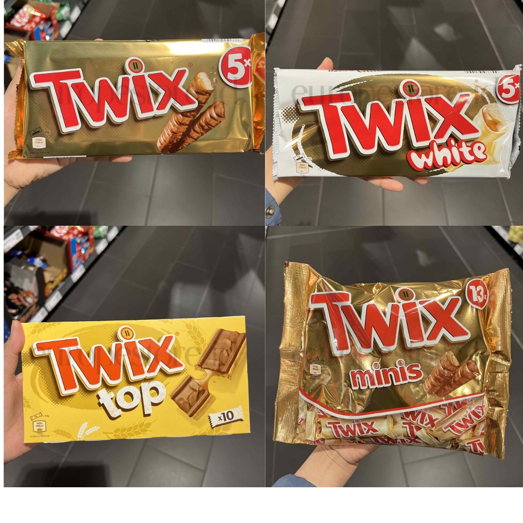 Jual Twix Chocolate Multipack (Original, White Choco, Top, Minis ...