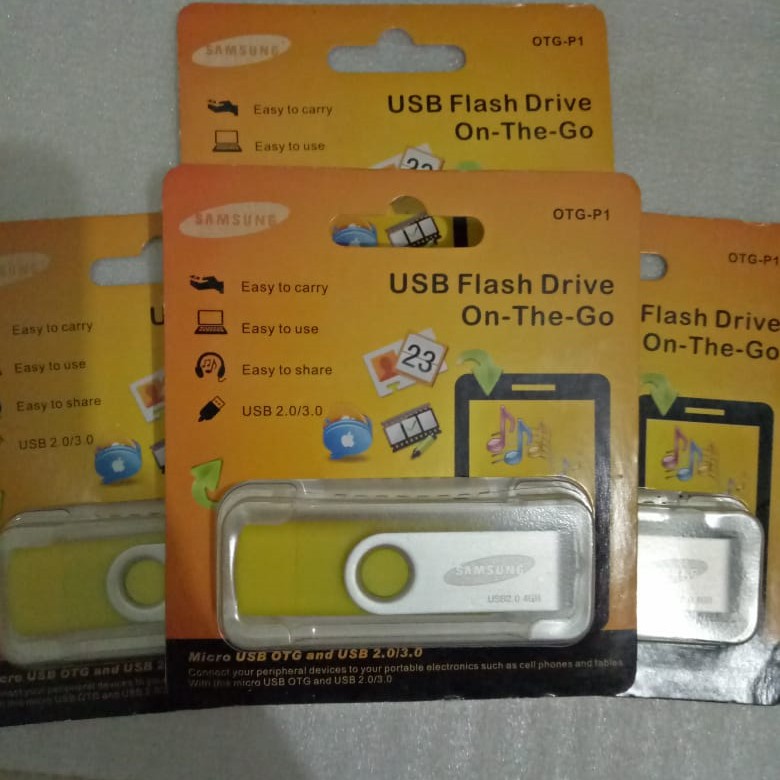 Jual FLASHDISK OTG SAMSUNG 4GB - USB FLASHDISK OTG G3 MODEL BESI ...