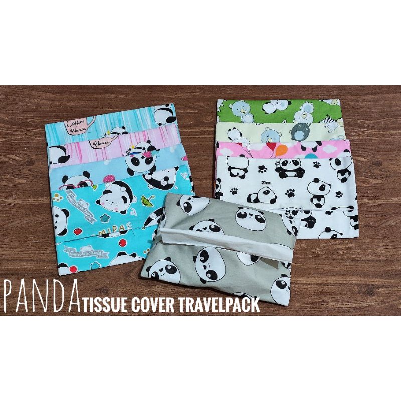 Jual Tempat Tissue Panda Tissue Cover Travelpack Tissue Pouch Souvenir ...