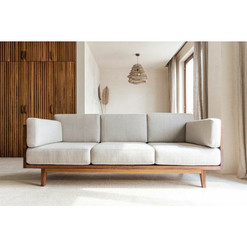 Jual Panjang Ukuran 220 Bangku sofa jati minimalis bench sofa minimalis ...
