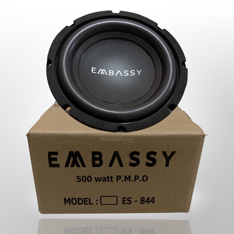 Jual Subwoofer 8 Inch Embassy ES-844 Double Coil 500watts | Shopee Indonesia