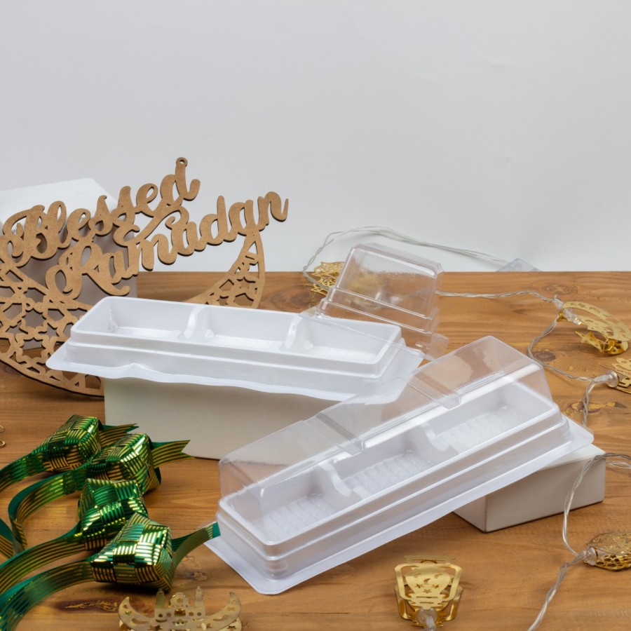 Jual ( 25 Pcs ) Mika Mooncake 50gr Isi 3 Tempat Roti Pia Bolen Tray ...