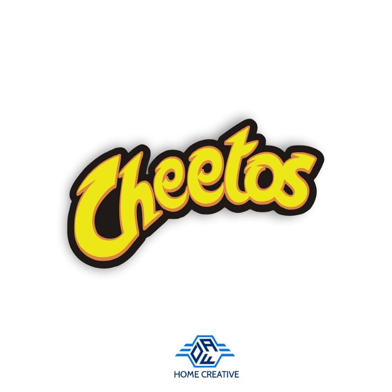 Jual stiker sticker logo cheetos stiker brand cheetos mc donald kfc ...