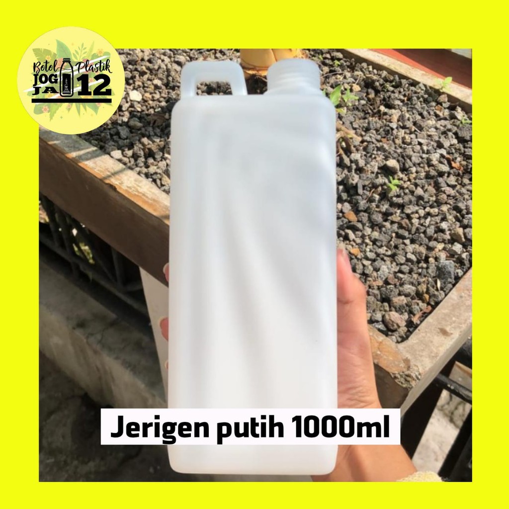 Jual 1kg muat 10pcs jerigen 1000ml, drigen 1000ml, jerigen 1 liter ...