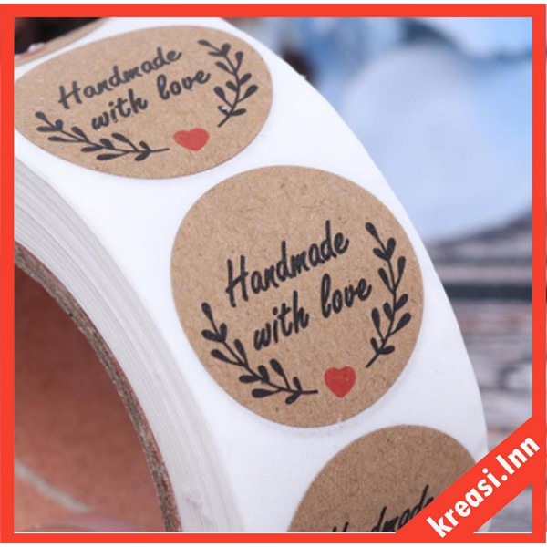 Jual Stiker Bulat Tulisan Handmade / Thank You | Shopee Indonesia