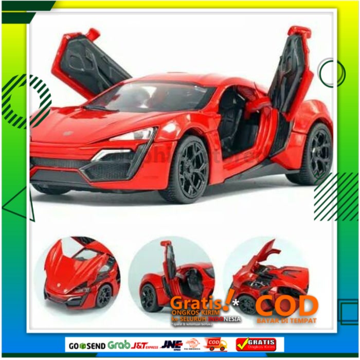 Jual Diecast Miniatur Mobil Fast Furious Lycan | Shopee Indonesia