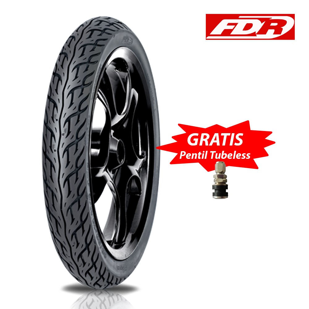 Jual FDR Flemino ukuran 100/90-14 Ban Motor Tubeless (Gratis Pentil ...