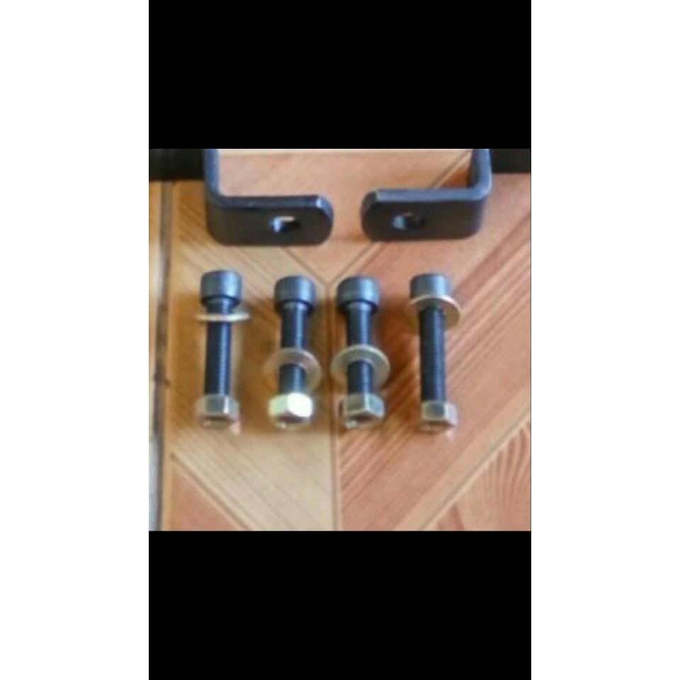 Jual Baut ring mur L ukuran 12 bulat untuk wingrack heavyrack side ...