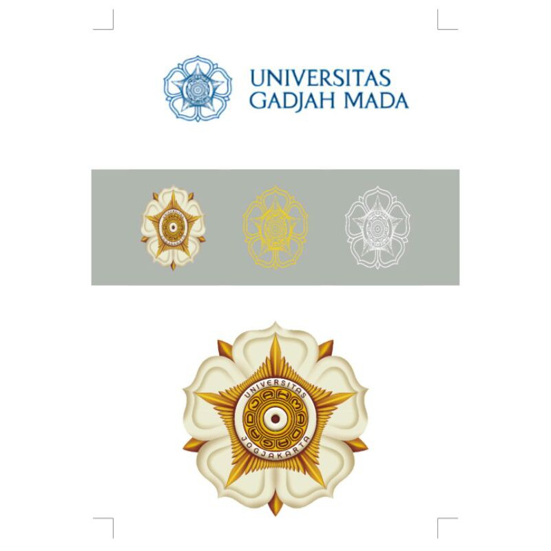Jual Sticker Logo UGM Universitas Gadjah Mada , Stiker Kampus UGM (mini ...