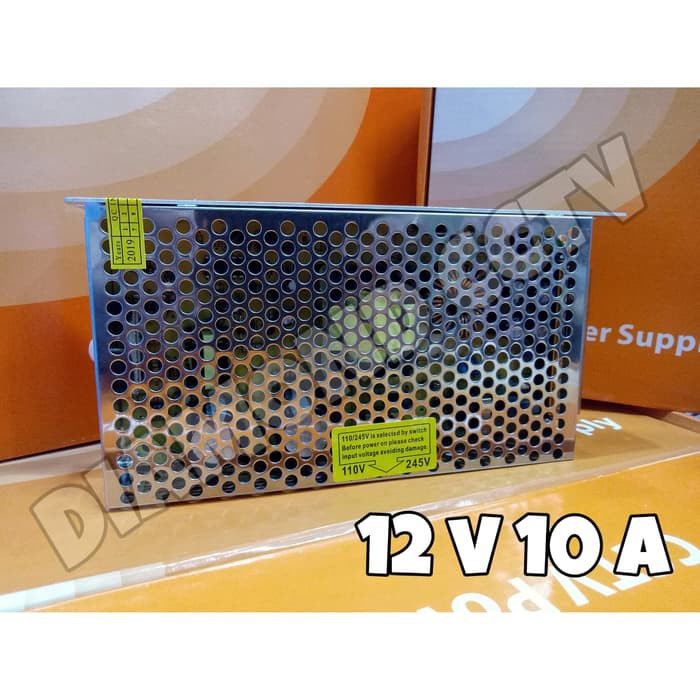 Jual Panel cctv - power cctv - power supply CCTV 12V 10A | Shopee Indonesia