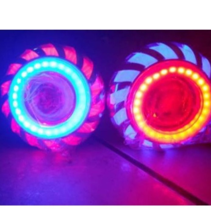Jual LAMPU LED PROJIE 12V MOTOR DAN MOBIL 3 MODE, 2,5 inch | Shopee ...