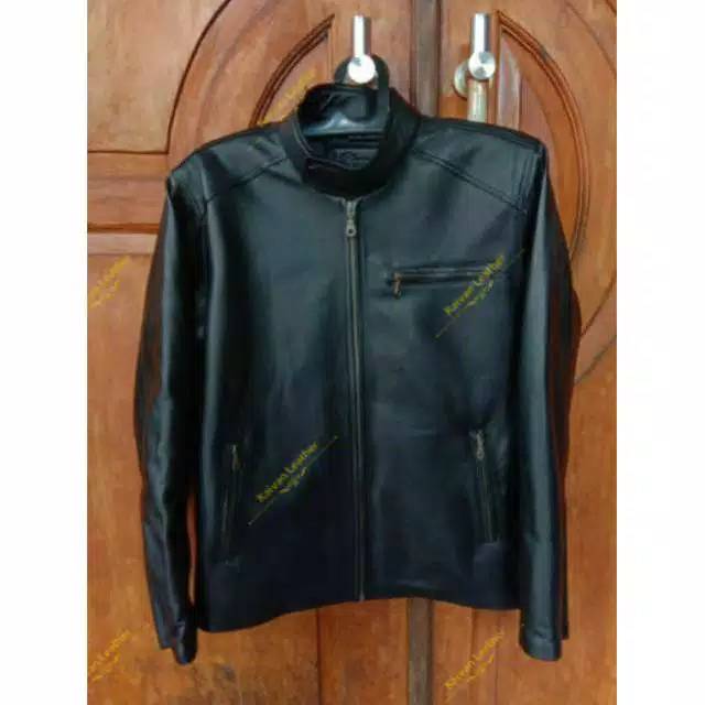 Jual Jacket Kulit Asli Pria Kualitas Kulit Domba Asli | Shopee Indonesia