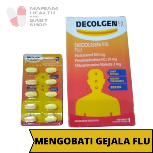 Jual Decolgen FX Box Isi 100 Tablet - Mengobati Gejala Flu / Obat Flu ...