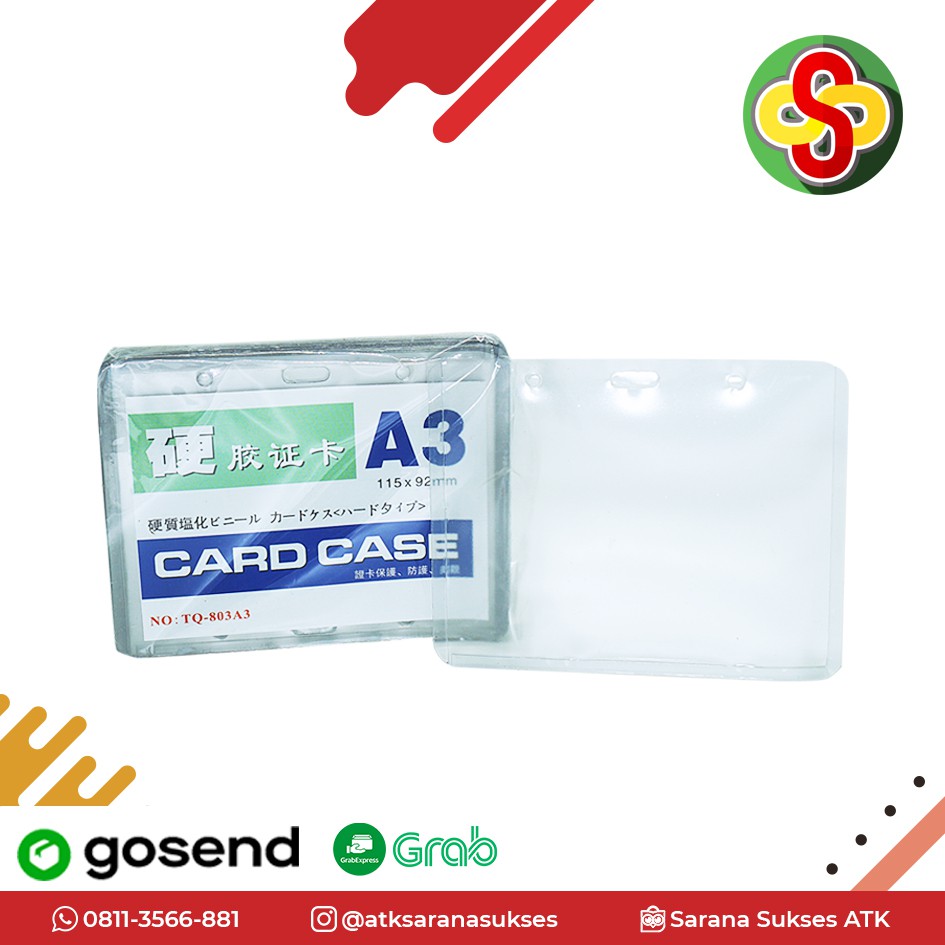 Jual ID Card Mika Keplek Mika A3 Name Tag Isi 20 pcs | Shopee Indonesia