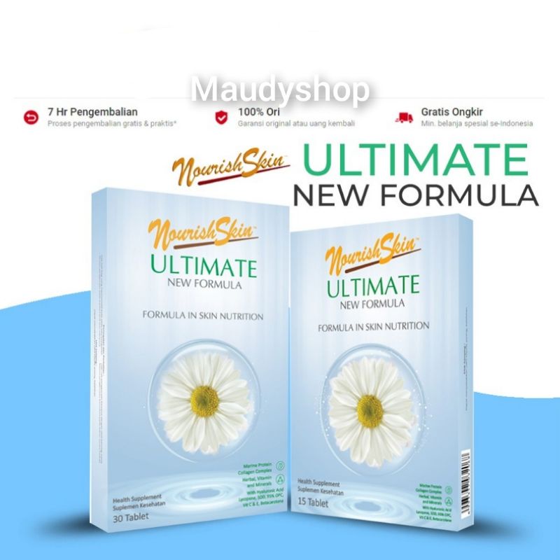 Jual Nourish skin ultimate new 15s | New Formula | Melembabkan ...