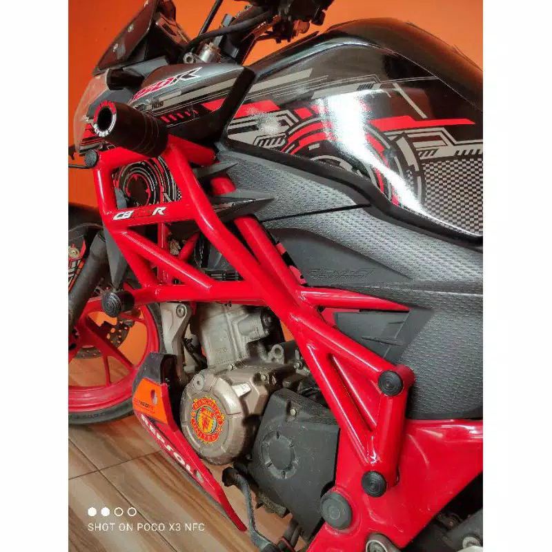 Jual Tubular Crashbar Cb 150r New dan Cb 150r old Crashbar Cb 150rb New ...