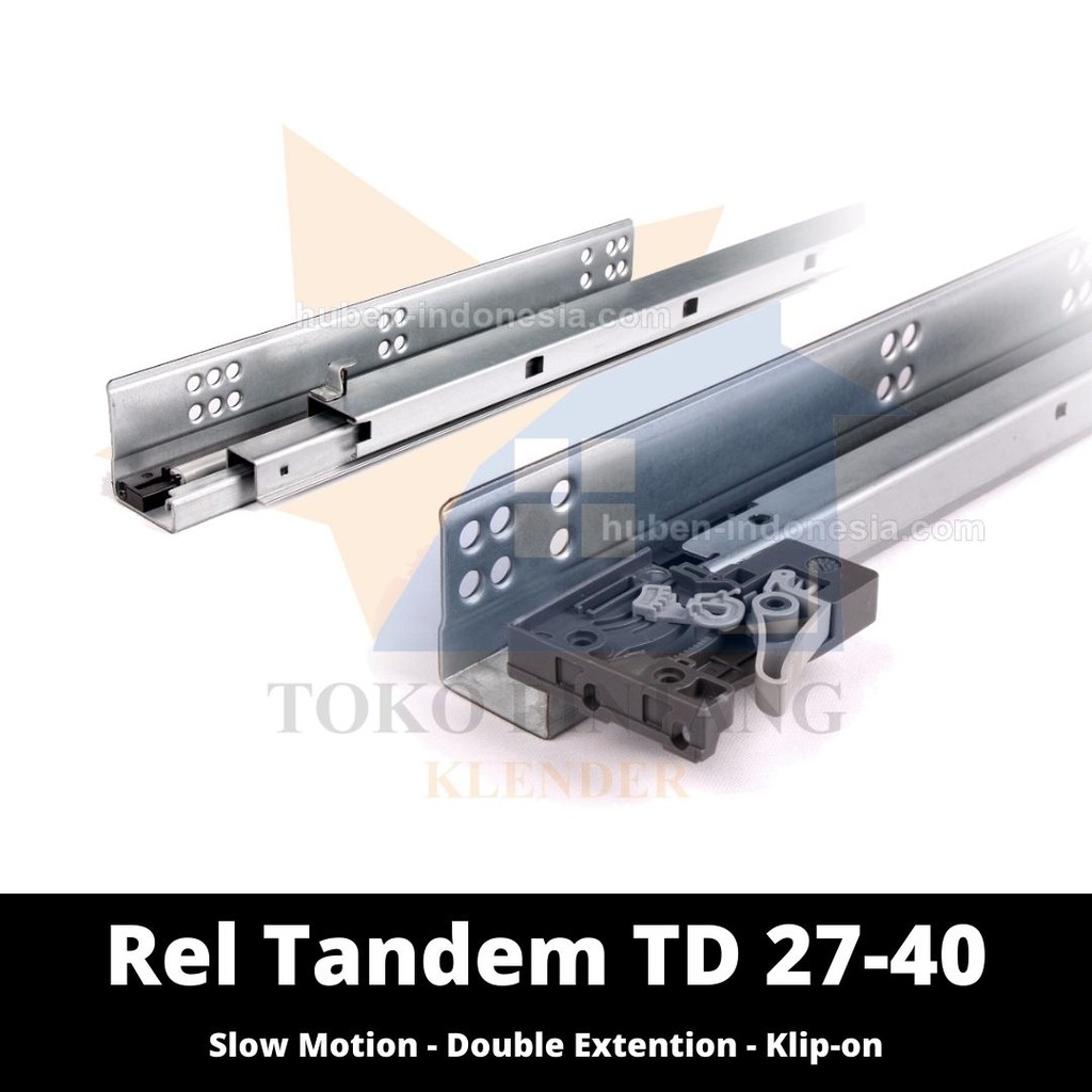 Jual Rel Tandem Huben Klip ON TD 27-40 (pcs) | Shopee Indonesia