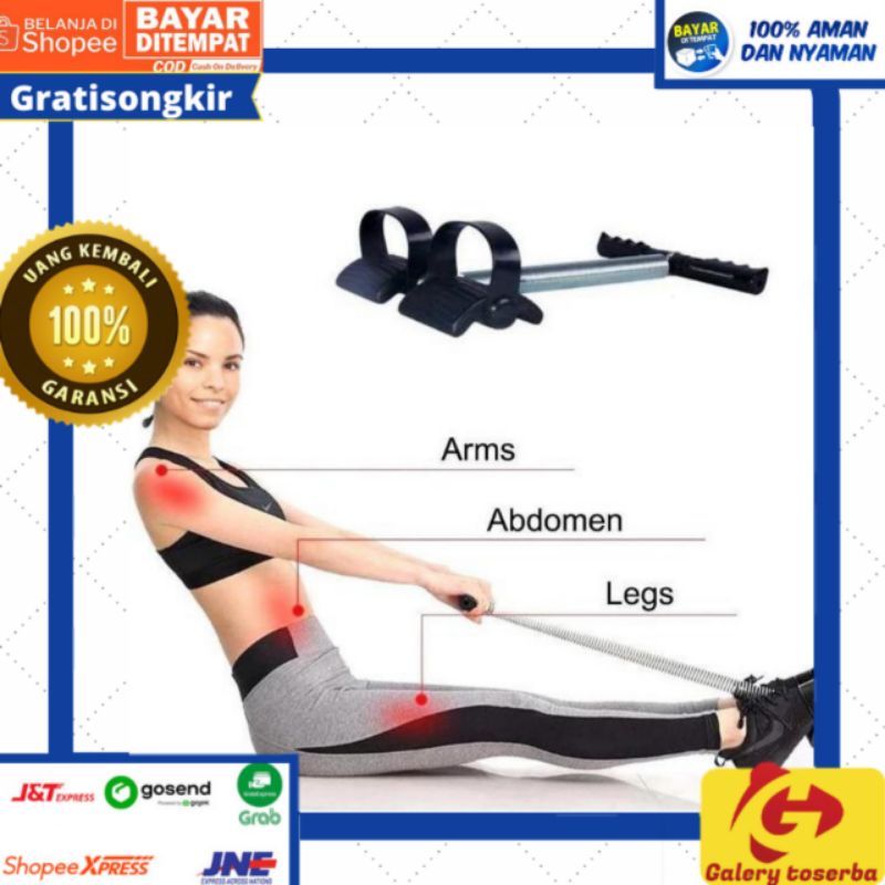 Jual alat fitnes tummy trimmer pelangsing pengecil perut rumah murah ...