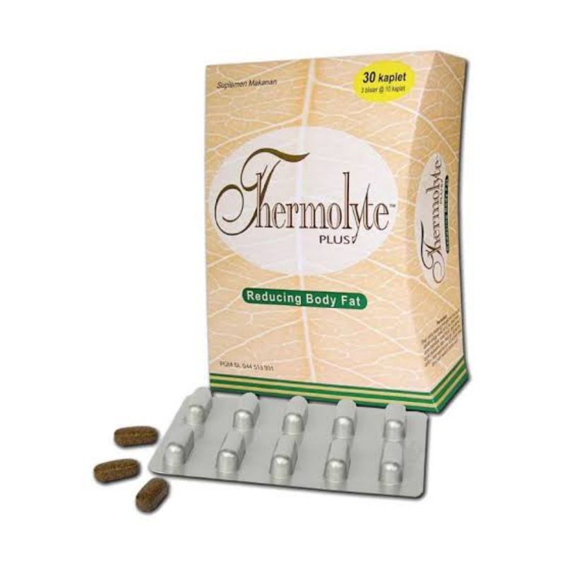 Jual THERMOLYTE PLUS 30KAPLET dan isi 10TABLET DIET | Shopee Indonesia