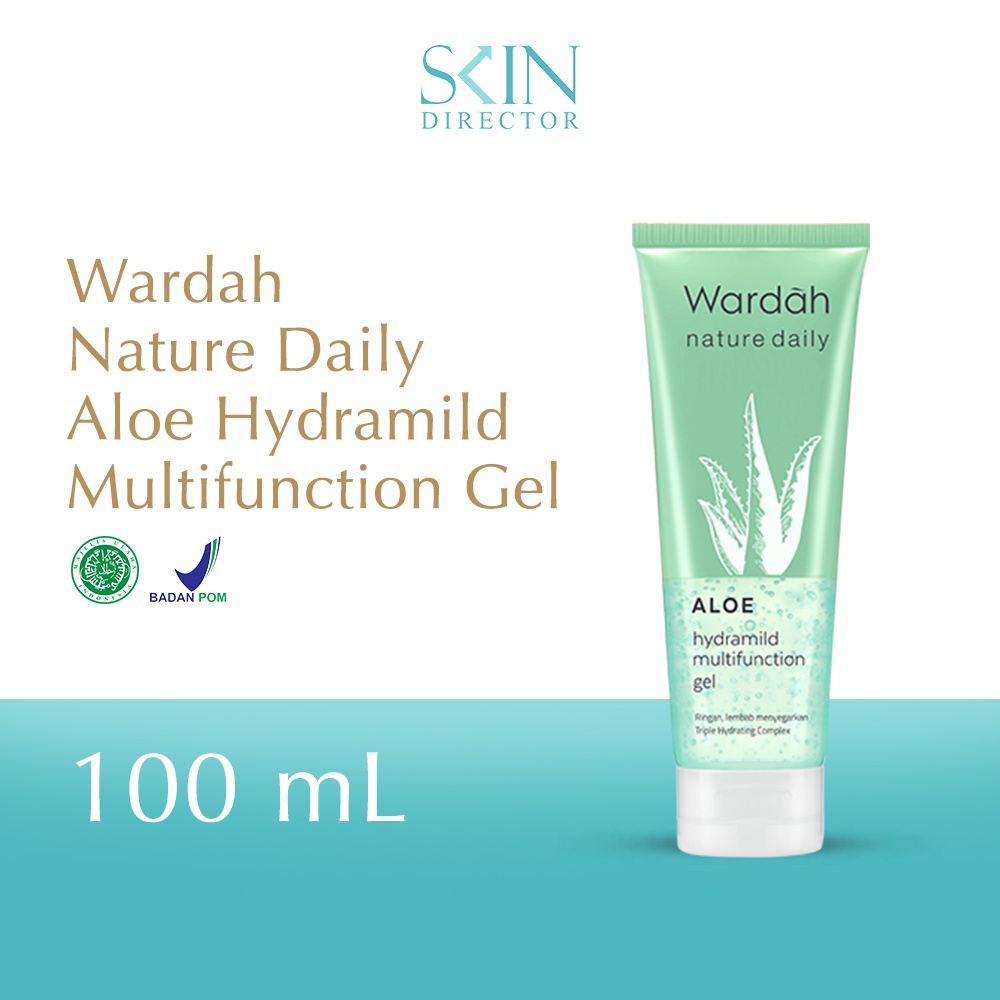 Jual Wardah Nature Daily Aloe Hydramild Multifunction Gel 100 ml ...