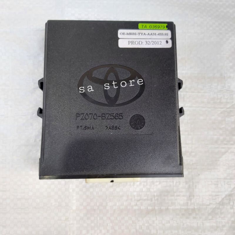 Jual Modul Alarm - ECU Alarm original Toyota Avanza PZ070-BZ565 ...