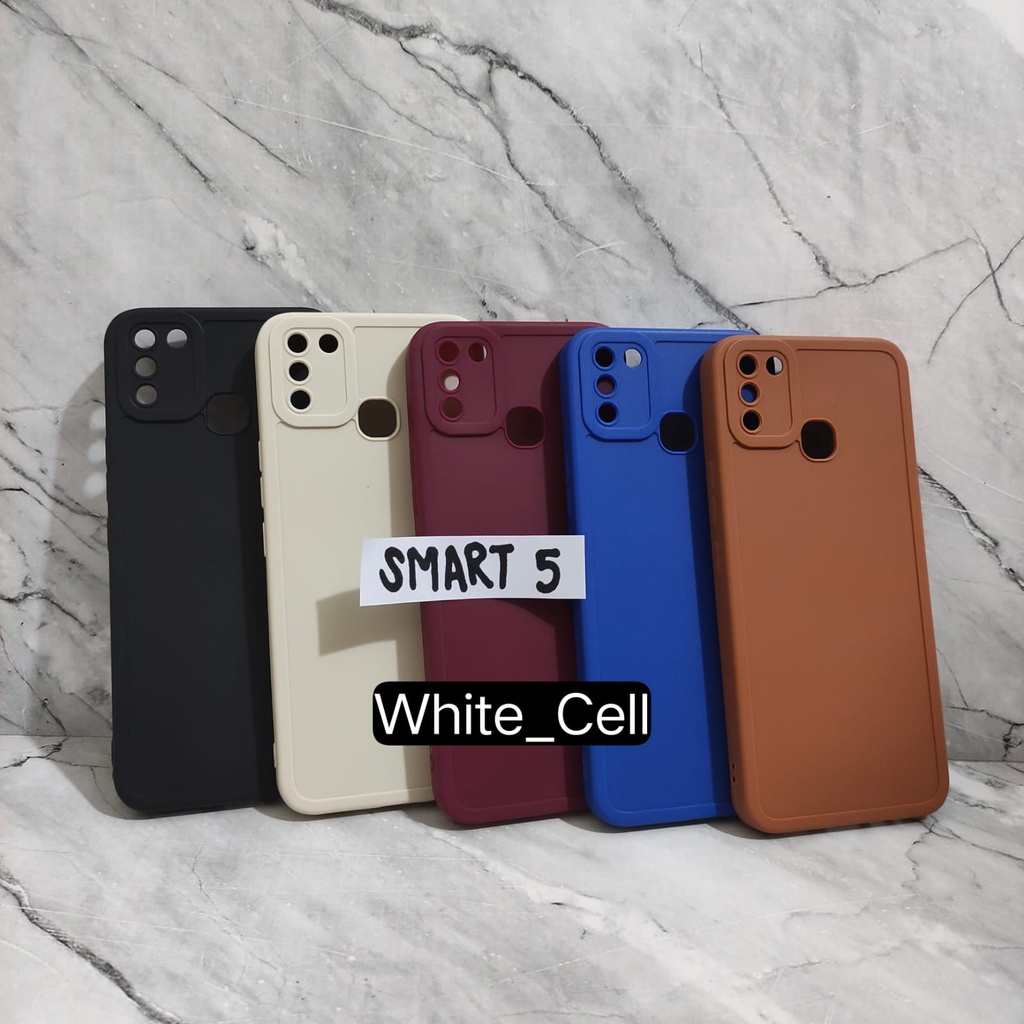 Jual SoftCase Pro Camera Silicon Matte Case Full Cover Infinix Smart 5 ...