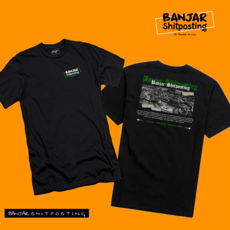 Jual Kaos Official Banjar Shitpost Vol. 1 Edition Local Pride | Kaos ...
